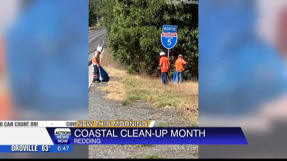 Caltrans crews clean up trash along Interstate 5 as part of Coastal ...