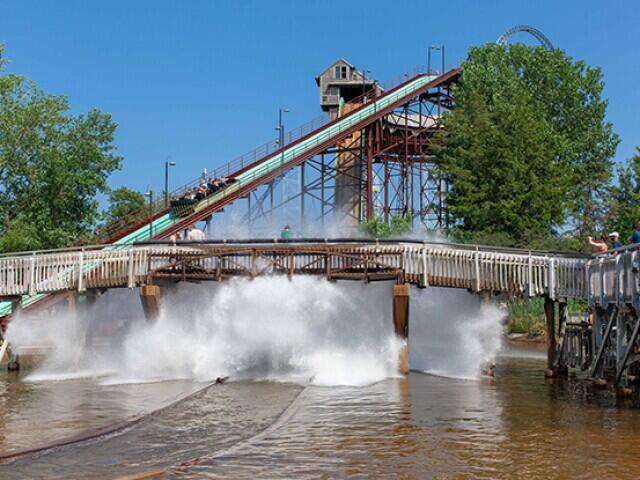 Snake River Falls at Cedar Point closing at the end of the summer ...