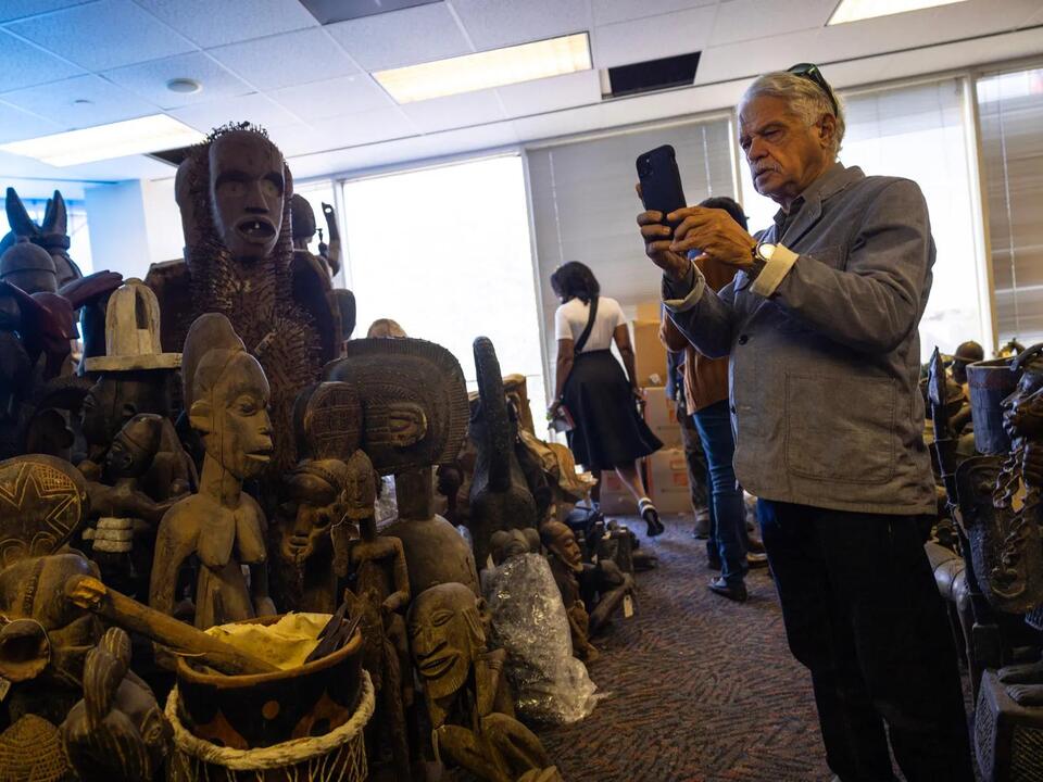 Auction of controversial African artwork canceled after last-minute ...