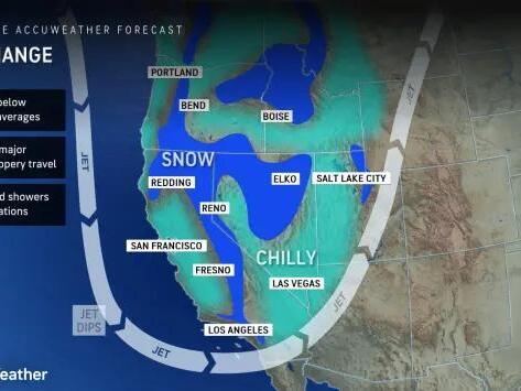 Coldest storm of winter and spring to dump snow in California