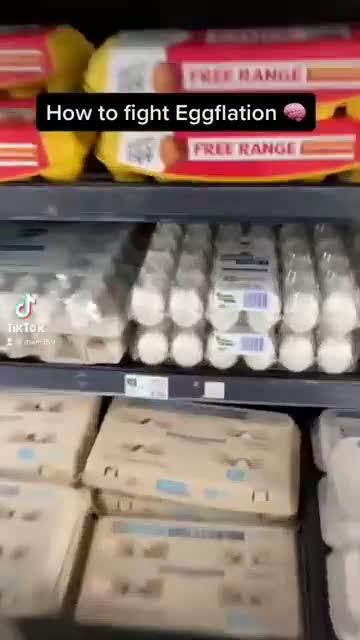 #Eggflation..Egg prices are RIDICULOUS rn #eggs #eggflation #inflation #tiktok #money #food ...