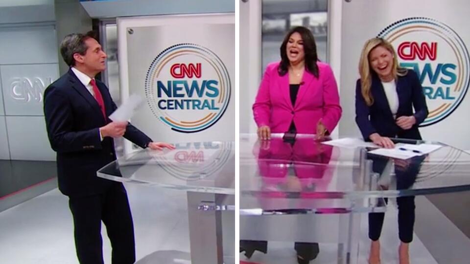 WATCH: CNN News Central Gang LOSES IT Laughing Over John Berman’s ...