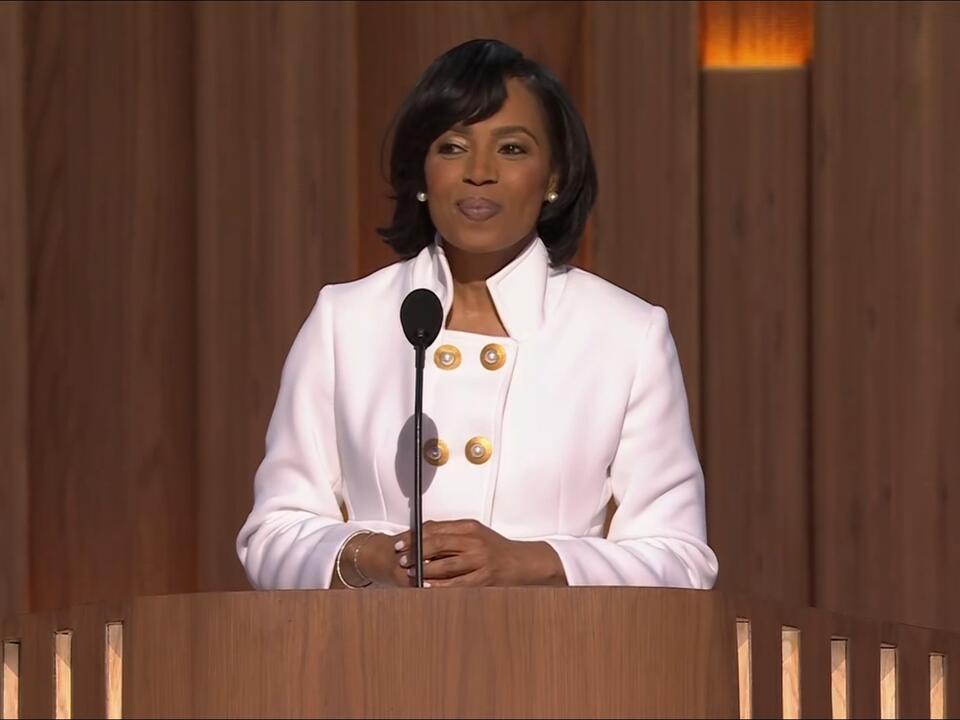 Prince George's County Executive Angela Alsobrooks addresses DNC