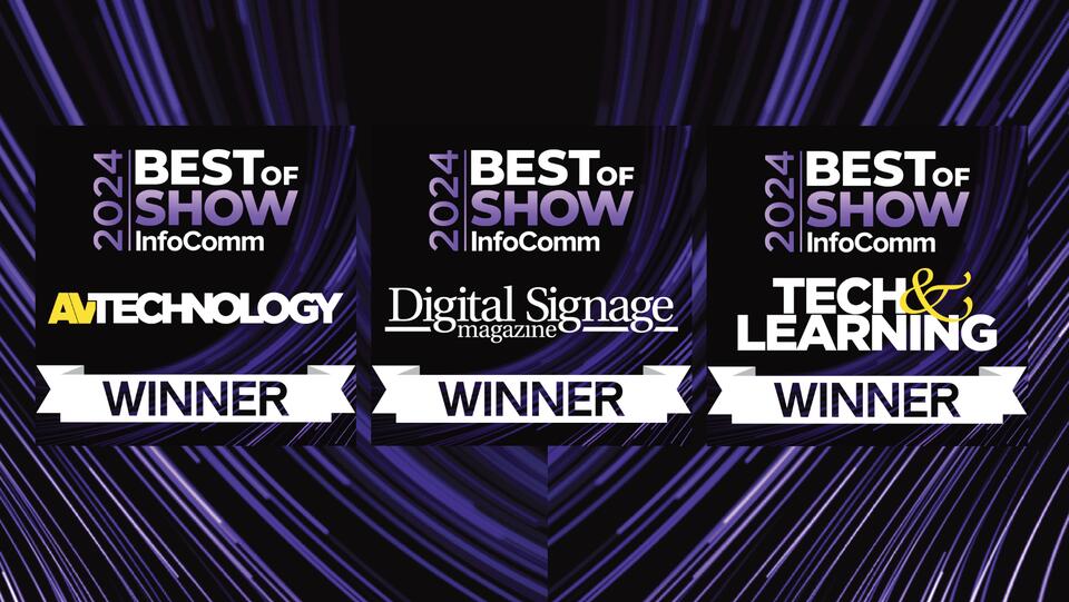 Winners Announced: Best of Show at InfoComm 2024 for AV Technology - NewsBreak