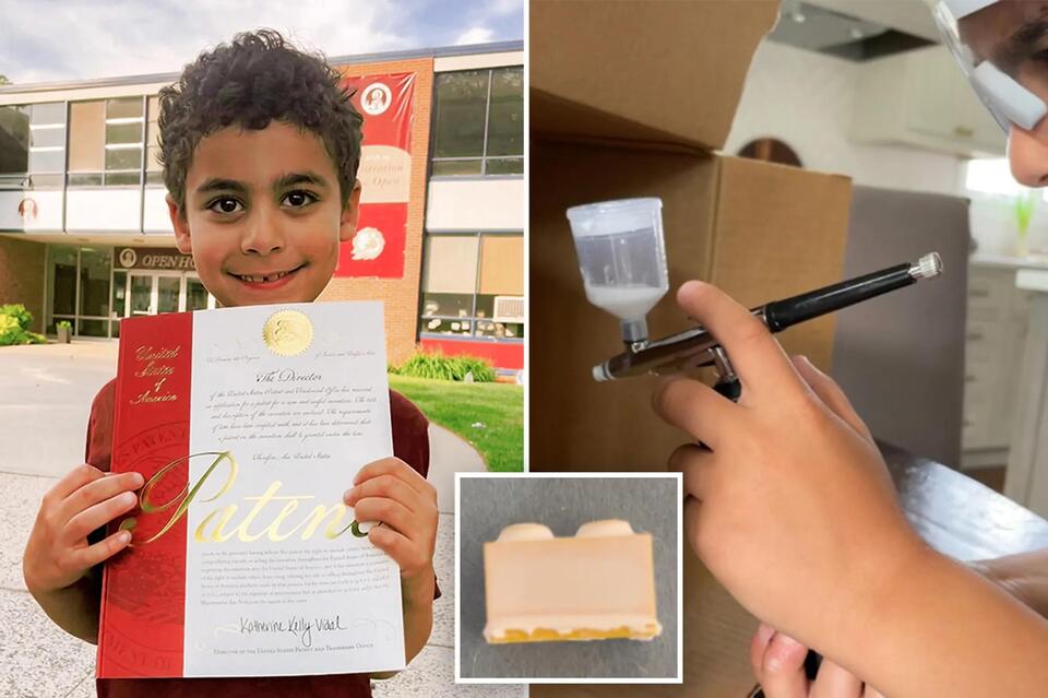 NJ boy, 7, awarded patent for color-changing blocks invention - NewsBreak