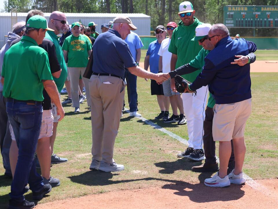 PHOTOS: Raider baseball inaugural Alumni Day