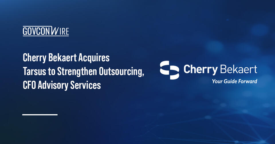 Cherry Bekaert Acquires Tarsus to Strengthen Outsourcing, CFO Advisory ...