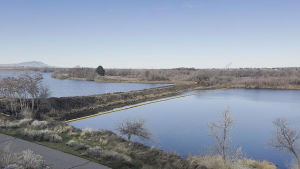 Crews begin removing Bateman Island causeway in Richland - NewsBreak