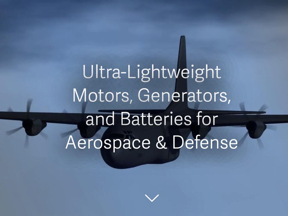 Wright Electric Wins US Air Force Contract To Develop Lightweight High ...