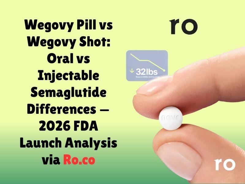 Wegovy Pill vs Wegovy Shot: Oral vs Injectable Semaglutide Differences ...