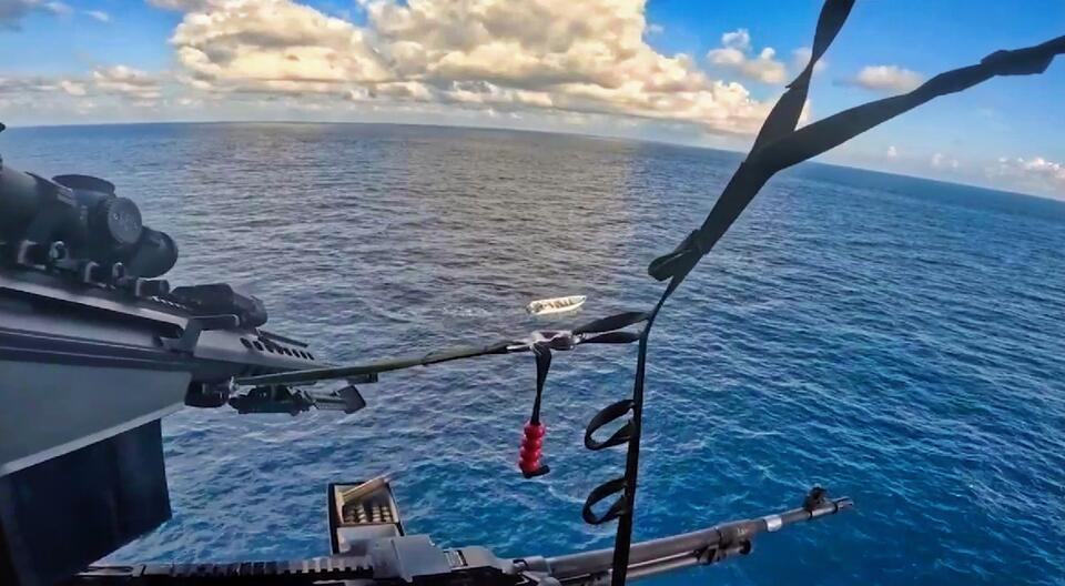 Unreal Footage Released Of US Coast Guard Sniper Taking Out Drug Boat ...