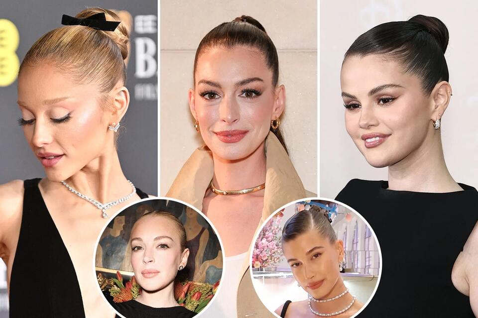 ‘Bleph bun’ trend, fueled by celebs like Ariana Grande and Anne ...