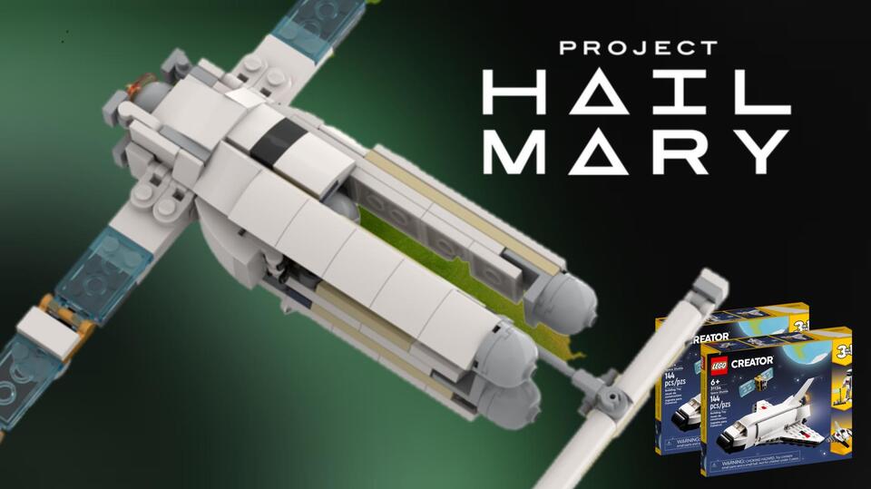 Project Hail Mary Ship by SawyerBrickTime – Alternative Build 2x LEGO ...