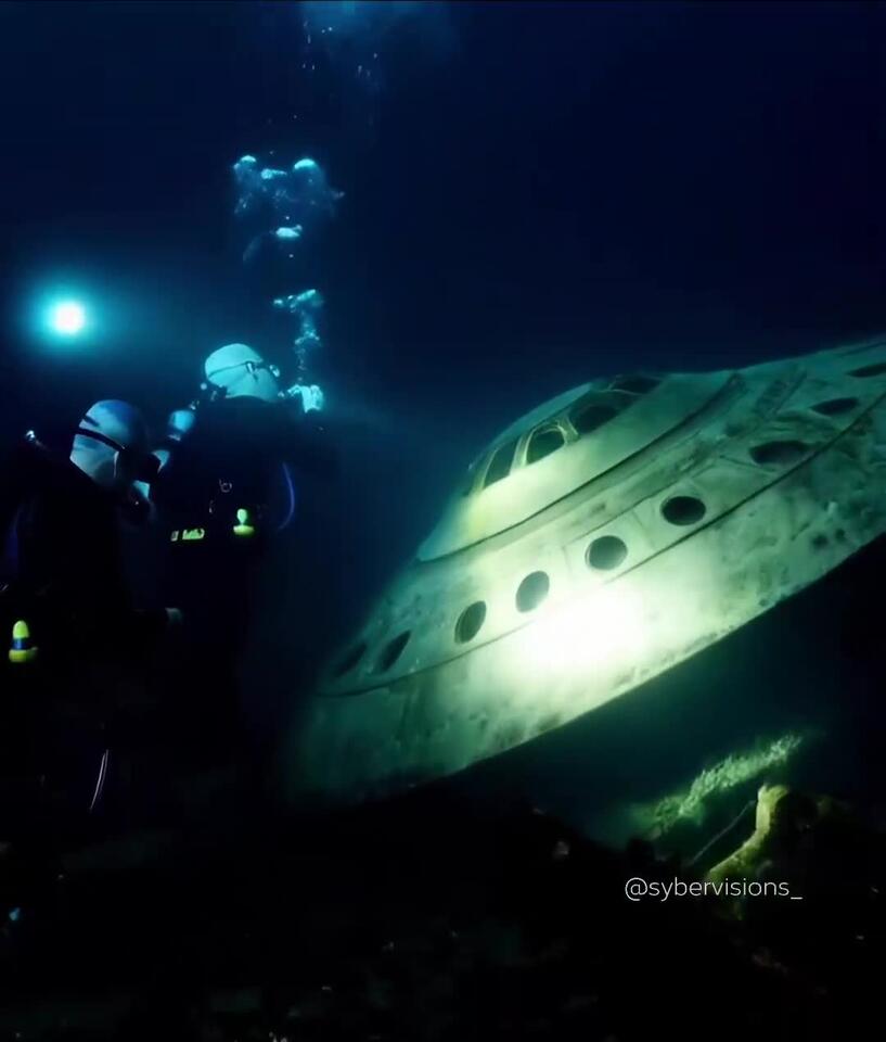 Aliens are living in our oceans alien extraterrestrial uap Uaps ufo ...