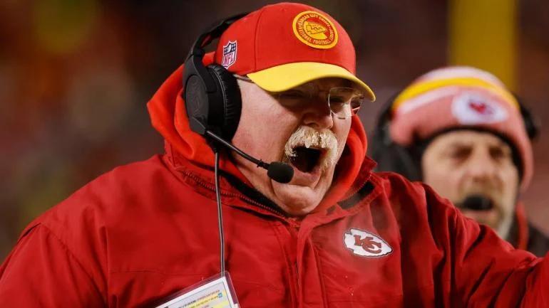 LOOK: Andy Reid's mustache has icicles as historical low temperatures ...