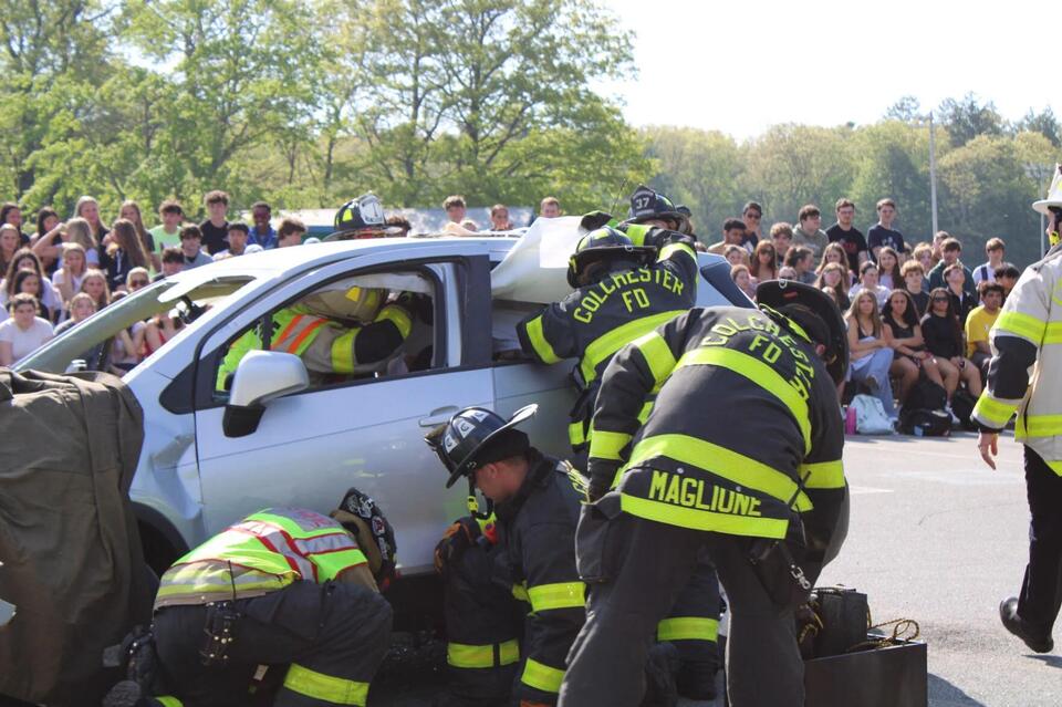 Mock car crash at Colchester High School leaves impactful message on ...