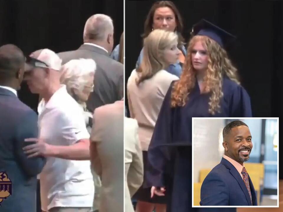 Revealed: Wisconsin dad’s justification for shoving superintendent at daughter’s graduation