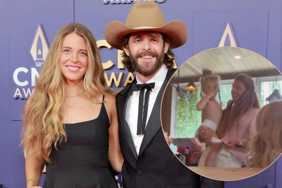 Thomas Rhett’s Family Had the Best Reaction to Finding Out About Baby ...
