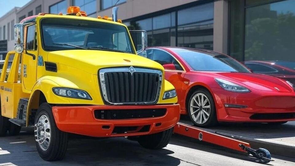 His Brother Passed Away And He Has To Pick Up His Tesla Model 3 From CA ...