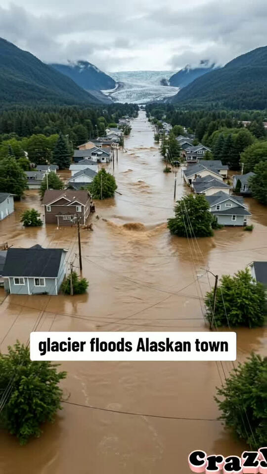 Juneau faces major flooding as water from Mendenhall Glacier surges ...