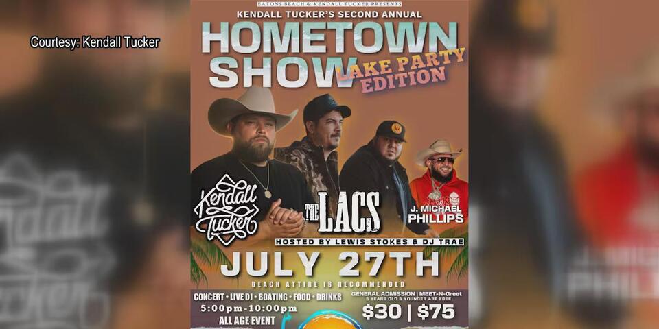 Ocala musician Kendall Tucker hosting 2nd annual hometown show - NewsBreak