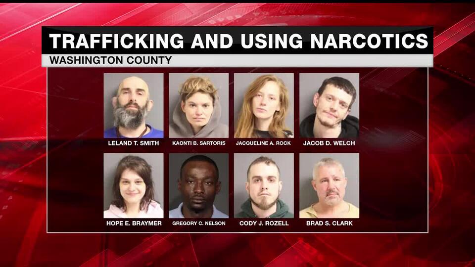 Eight people arrested in Washington County drug sting - NewsBreak