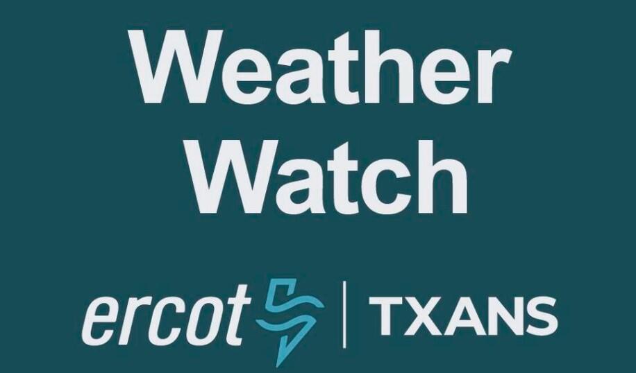 ERCOT Issues Weather Watch - NewsBreak