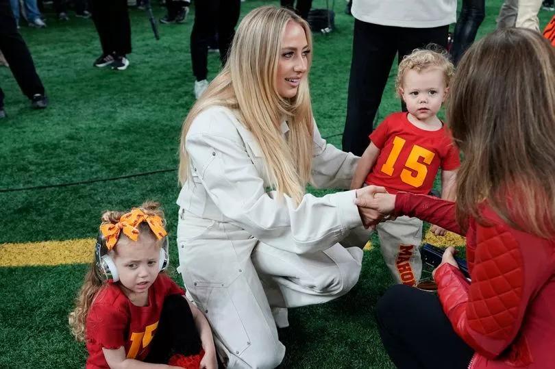 Brittany Mahomes arrives at Super Bowl with lavish $73k necklace ...