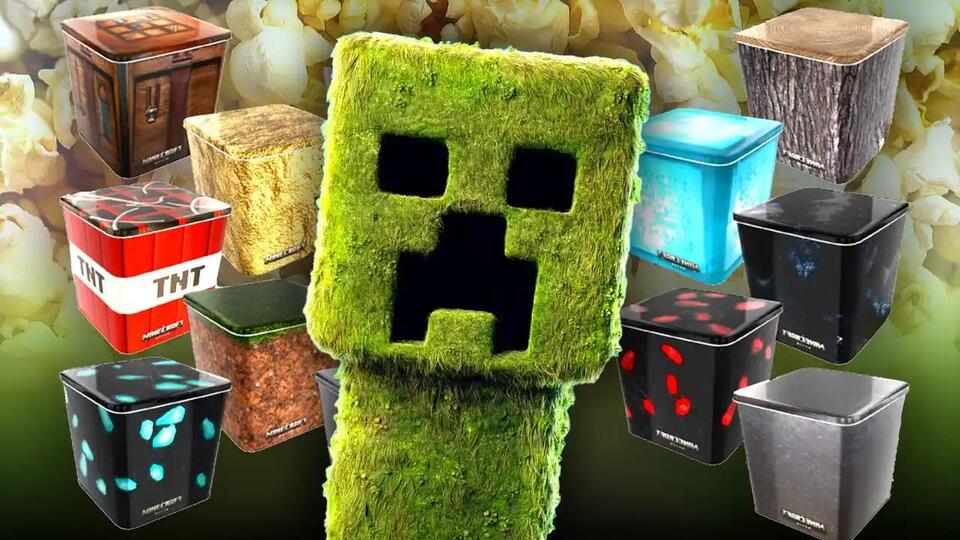 Minecraft Movie: All 10 AMC Popcorn Buckets, Chicken Jockey Cup & More ...