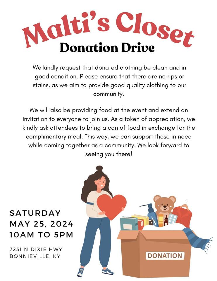 Malti’s Closet Clothing Drive - NewsBreak