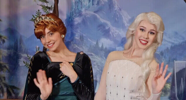 WATCH: Anna and Elsa Prepare to Open Up the Gates at World of Frozen ...