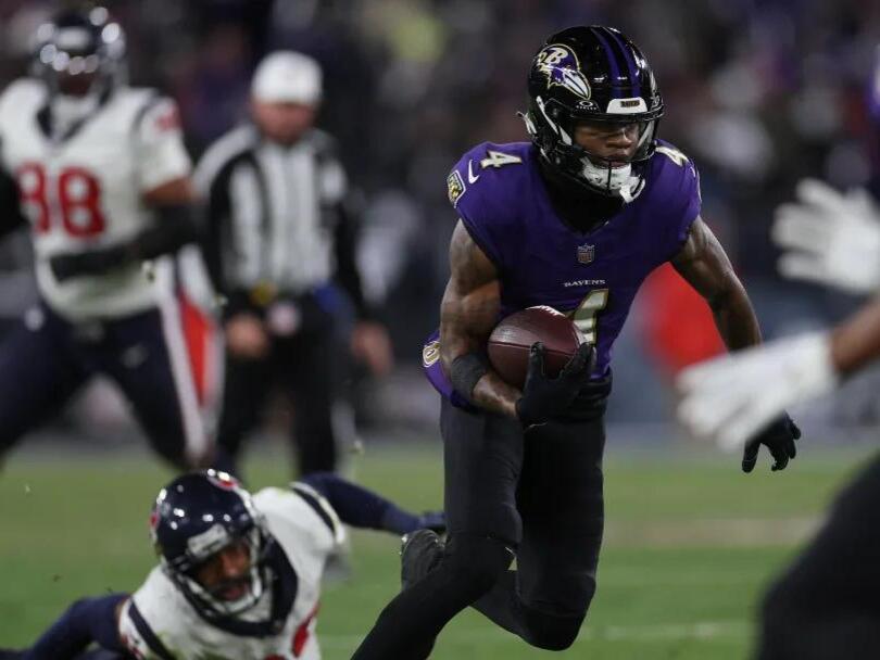 Why Zay Flowers NFL playoff debut was so impressive for Baltimore Ravens