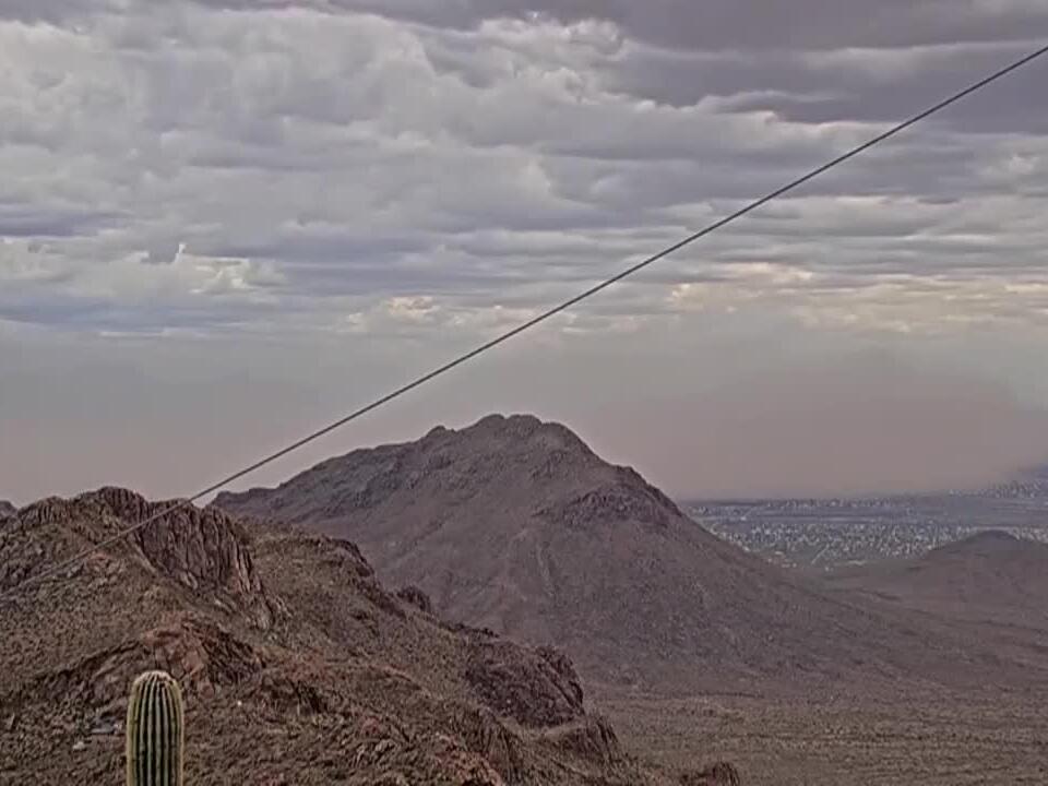 WATCH: Dust storm moves across Tucson-area