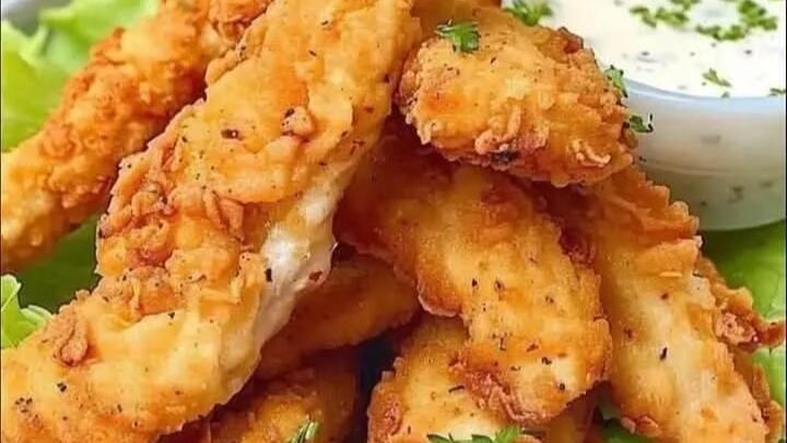 Crispy Chicken Fingers From Scratch - NewsBreak