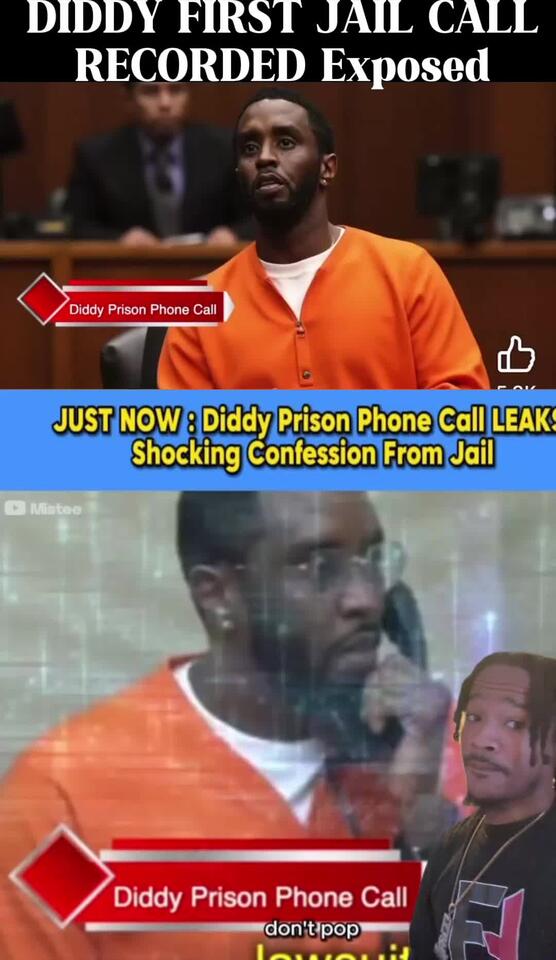 Diddy PRISON PHONE CALL LEAKS HE CONFESSES #Diddy #nodiddy # ...