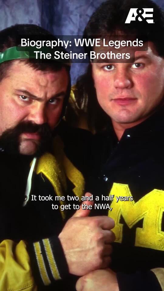 The Steiner Brothers reflect on their incredible WWE tag team journey ...