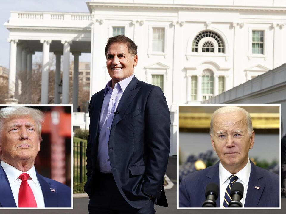 Mark Cuban says he’d vote for Biden over Trump even if president were ...