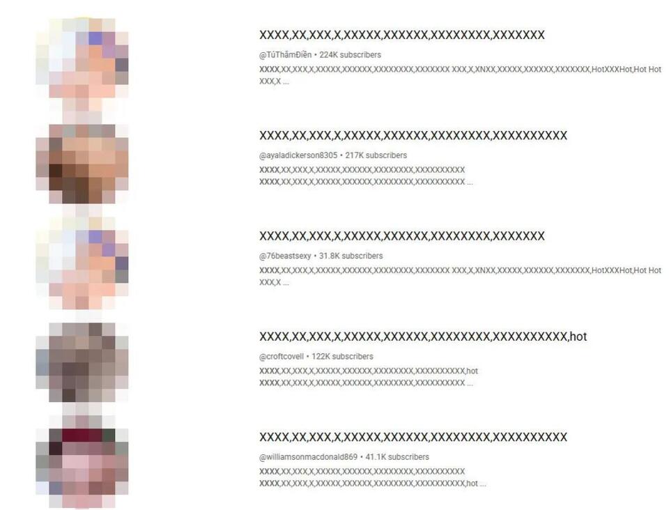 Seriously, Google? Uncensored porn still appears on YouTube. - NewsBreak