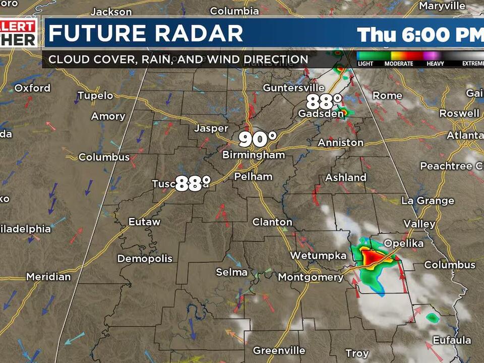 First Alert Weather: Code Orange Air Quality Alert for Jefferson and ...