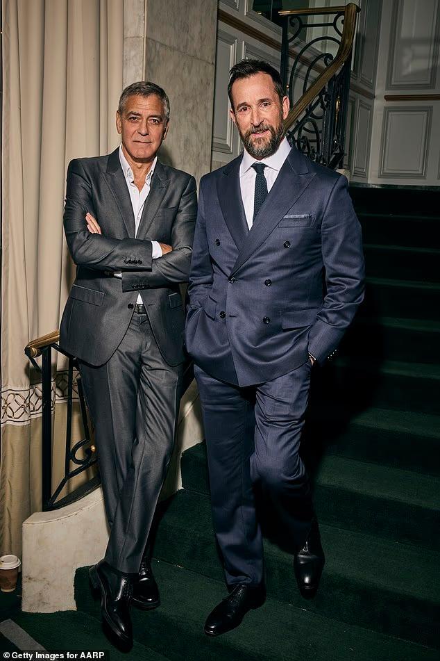 George Clooney and Noah Wyle have a rare ER reunion... 16 years after ...