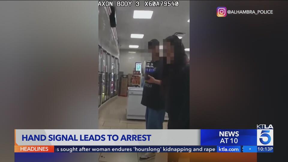 Domestic abuse victim in California used ‘hand signals’ to ask for help ...