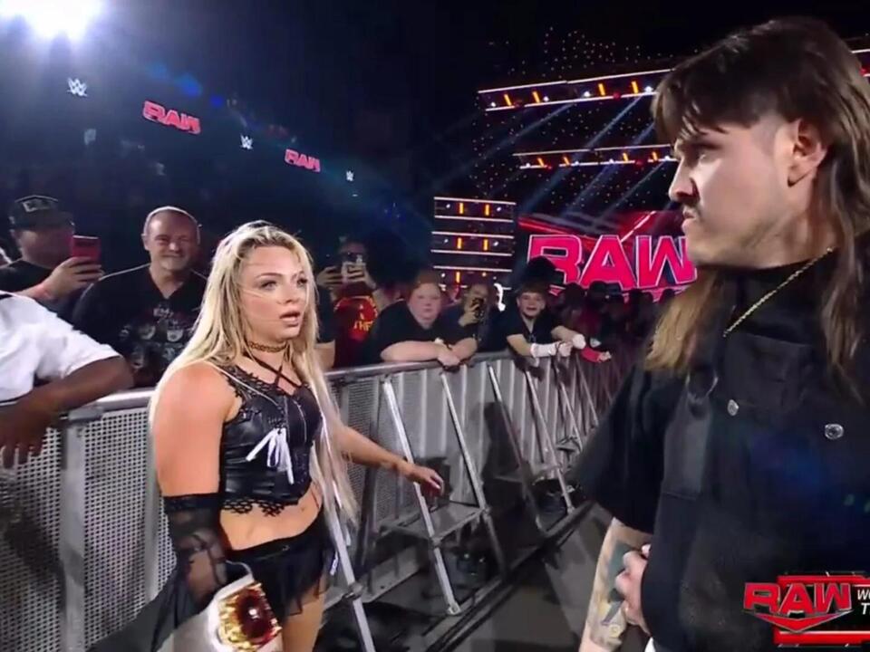 Liv Morgan Kisses Dominik Mysterio After WWE RAW Goes Off The Air
