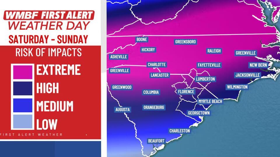 FIRST ALERT WEATHER DAYS: Significant ice storm this weekend - NewsBreak
