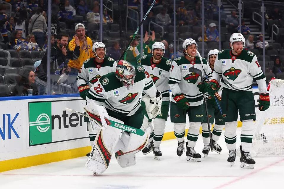 Minnesota Goalie Scores First Goal In Wild History - NewsBreak