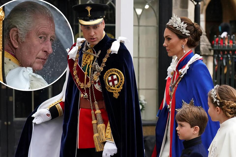 What angry King Charles really uttered when Kate and William arrived ...
