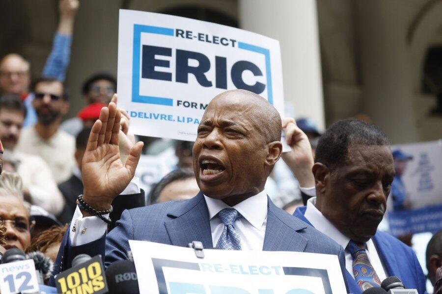 NYC Mayor Eric Adams abandons re-election bid - NewsBreak