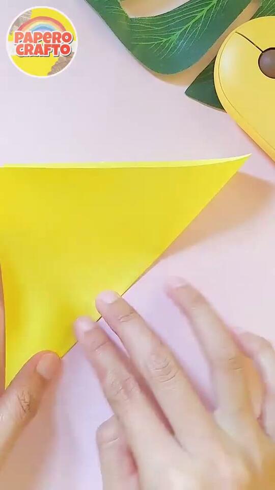 how to make origami pikachu easy - pokemon craft - pikachu diycraft ...