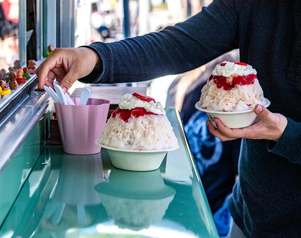 Yamanaka Kakigori serves finely crafted Japanese shaved ice imported ...