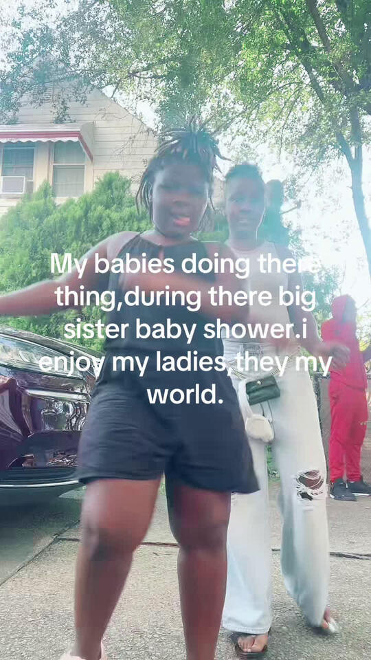 My beautiful queens doing there thing,took a time out from there big sister baby shower - NewsBreak