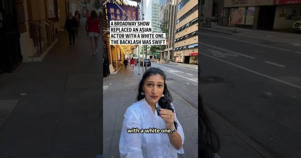 A Broadway show replaced an Asian actor with a white one. The backlash ...
